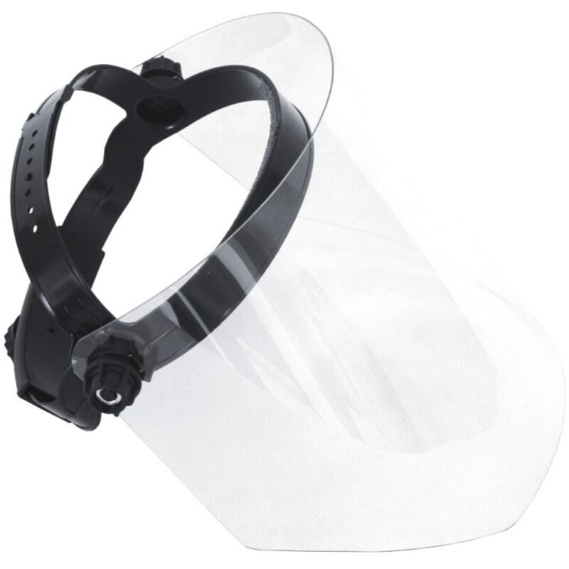 Écran facial en polycarbonate DEDRA - Protection des yeux et du visage ...