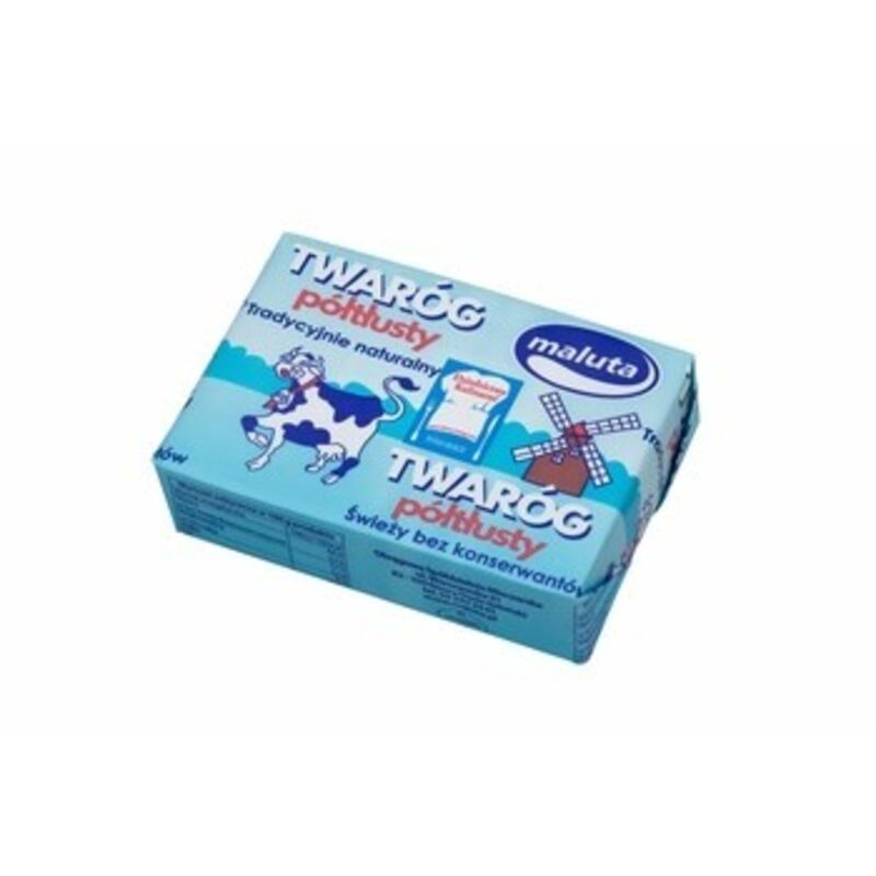 Fromage cottage mi-gras Maluta 200 g - goût traditionnel et naturel