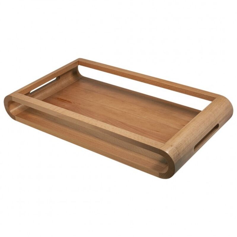 Plateau double face en bois de hêtre Artelegno VASD - 49 cm