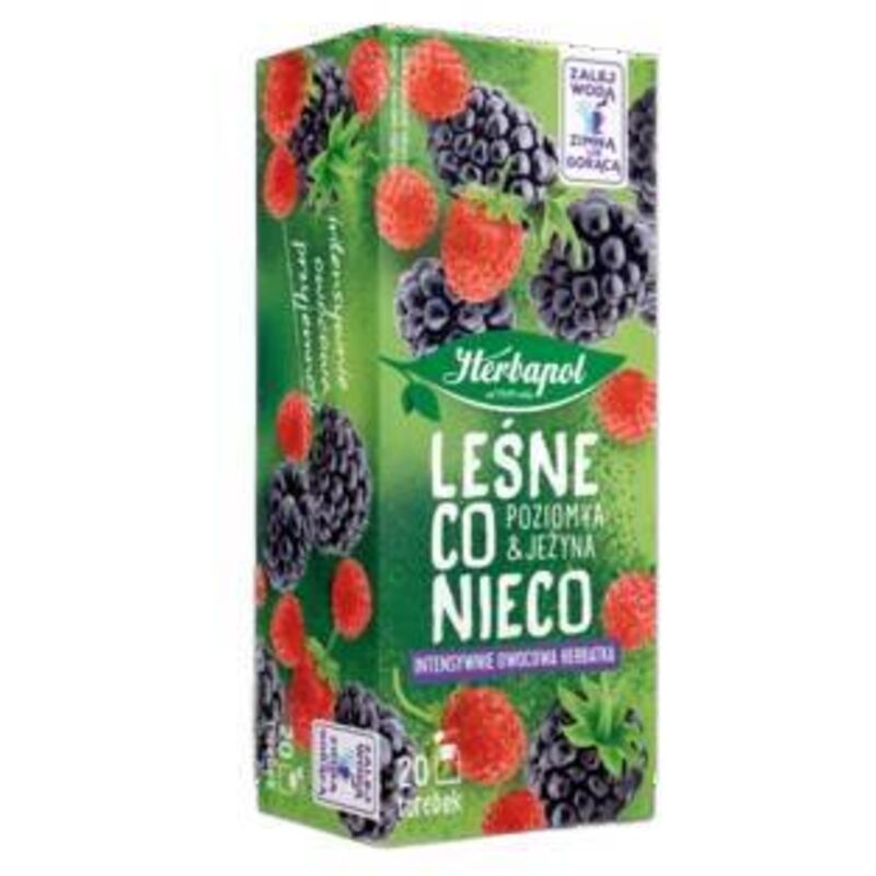 Herbapol Lublin Leśne coś Nieco - délicieux thé aux fruits, fraise et ...