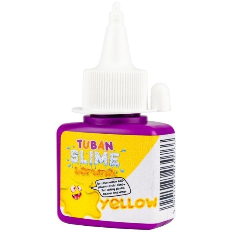 Colorant slime jaune 35 ml TUBAN