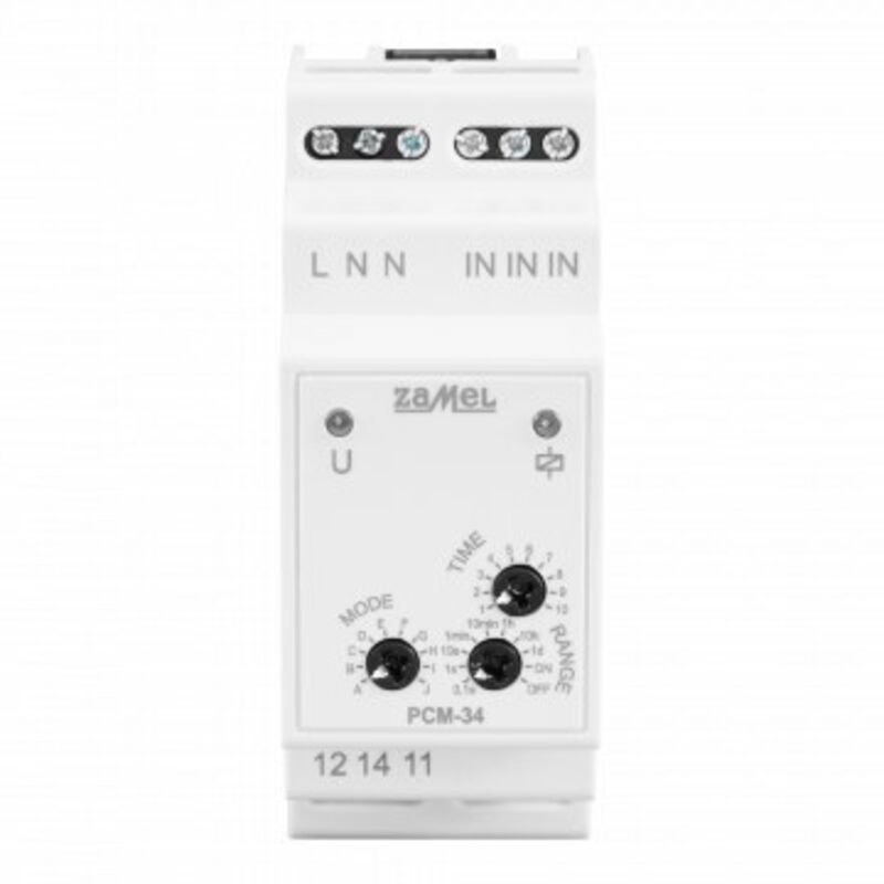Relais temporisé multifonction à commutation zéro 230 V CA PCM-34