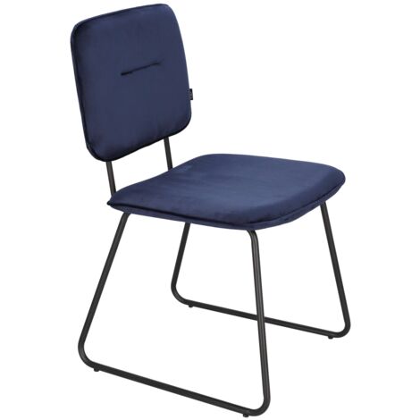 Chaise Adele VIC, bleu marine
