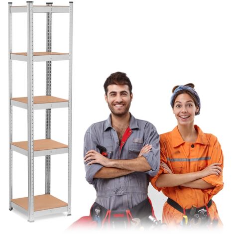 Etagère d'entrepôt en métal 180 x 40 x 40 Humberg 4819