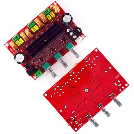 Amplificateur de puissance 2.1 2x80W +100W (WOOFER) TPA3116D, 12V-24V ...