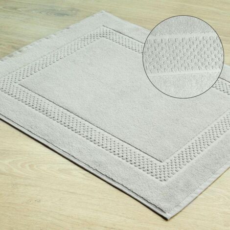 TAPIS DE SALLE DE BAIN CALEB (02) 60X90 CM GRIS