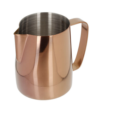 Barista Space - Pot à lait rose et doré 600 ml
