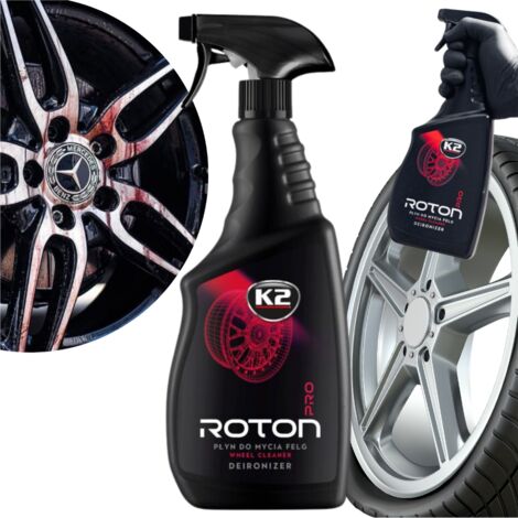 Gel nettoyant pour jantes K2 ROTON PRO Bloody Effect 750 ml Nettoyage ...