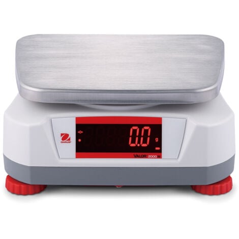Balance VALOR 2000, cuisine, restauration, étanche, IP68, LED, 15 kg/2 ...