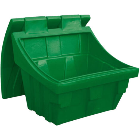 Conteneur pour sable, sable et sel pour trottoirs, 150 kg, vert