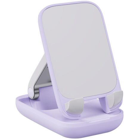 Support de téléphone réglable Seashell Series, violet