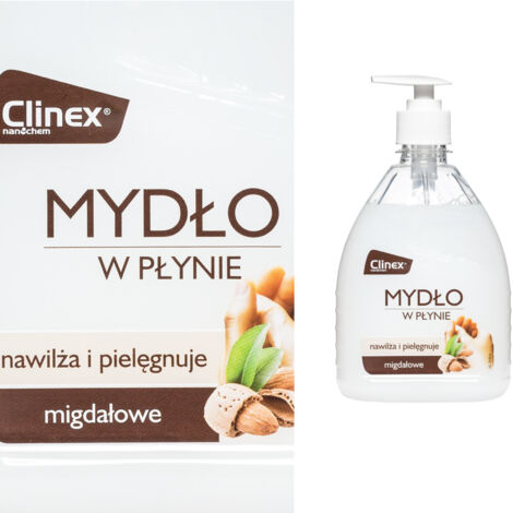 Savon liquide hydratant pour les mains au parfum d'amande CLINEX Liquid ...