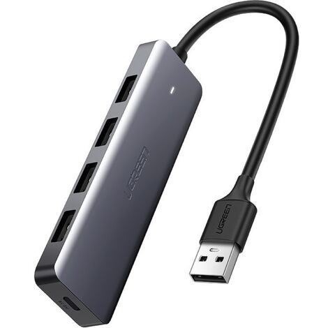 Répartiteur de ports USB HUB - 4x USB 3.2 avec port d'alimentation ...