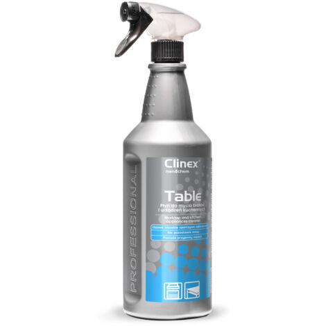 CLINEX Table 1L liquide pour nettoyer les plans de travail des meubles ...