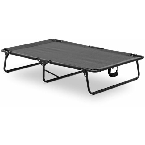 Lit pliant pour chiens, chats, animaux, camping, 120 x 80 x 23 cm