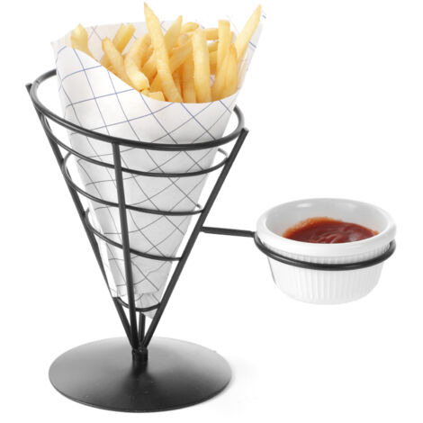 Présentoir à frites et snacks avec porte-sauce - Hendi 630914