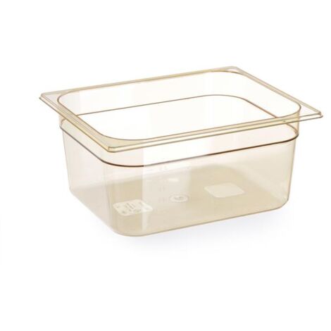Bac GN haute température en grilamid GN 1/2 hauteur 100 mm - Hendi 869376