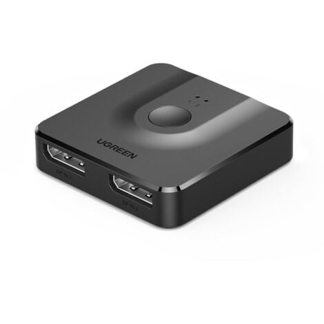 2x entrées DisplayPort vers 1x commutateur de sortie DisplayPort 4K ...