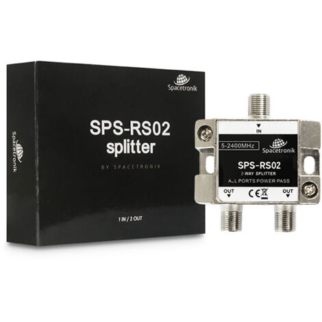Répartiteur 1/2 5-2400 MHz Spacetronik SPS-RS02
