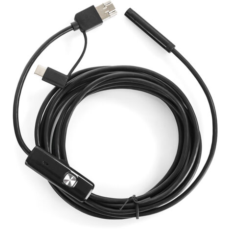 Caméra endoscopique USB 3en1 IP67 7mm SPU-E01 3.5m