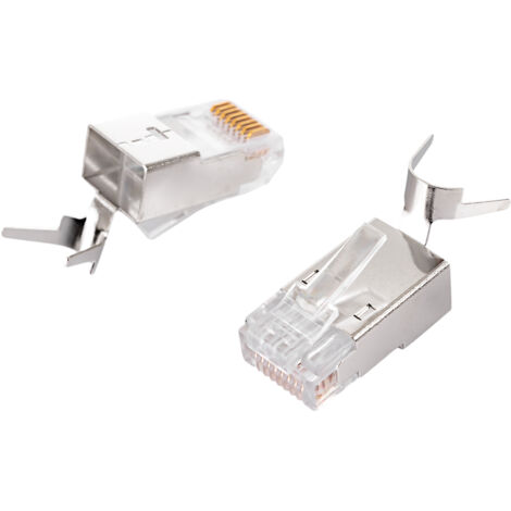 Prise RJ45 cat.7 FTP NC-RJ457FT-16 100 pièces