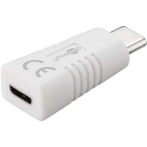 Goobay Prise USB-C - Adaptateur prise micro USB