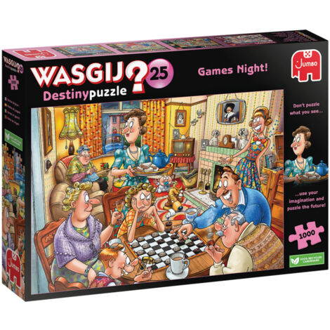 Jumbo Puzzel Wasgij Destiny 25 Soirée de jeux 1000 pièces