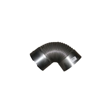 COUDE DE VENTILATION, NON GALVANISÉ, 90 MM - RKC 090