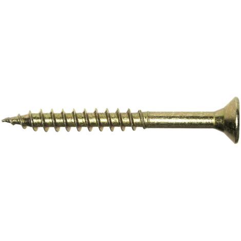 VIS À BOIS GALVANISÉE JAUNE FILETAGE PARTIEL 6,0150MM - 510 6,0150