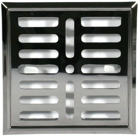 GRILLE MÉTALLIQUE AVEC PLAQUE INOX 1421CM