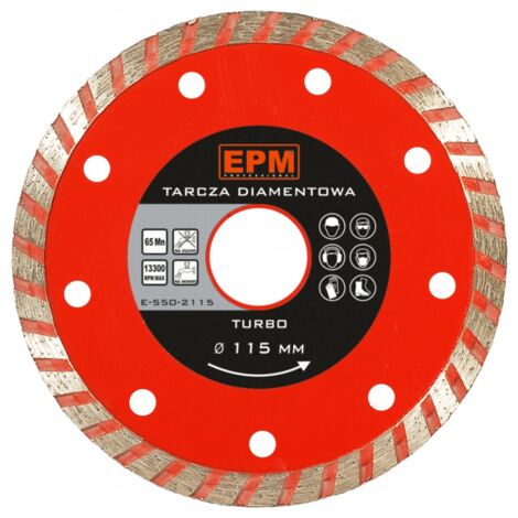 Disque diamanté turbo 300 mm - E-550-2300
