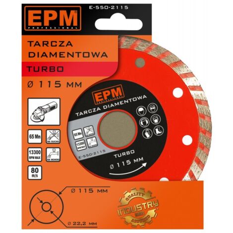 Disque diamanté turbo 300 mm - E-550-2300