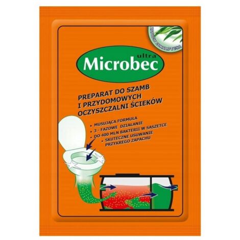 MICROBEC ULTRA PRÉPARATION POUR FOSSE SEPTIQUE 25G EUCALYPTUS - BR ...