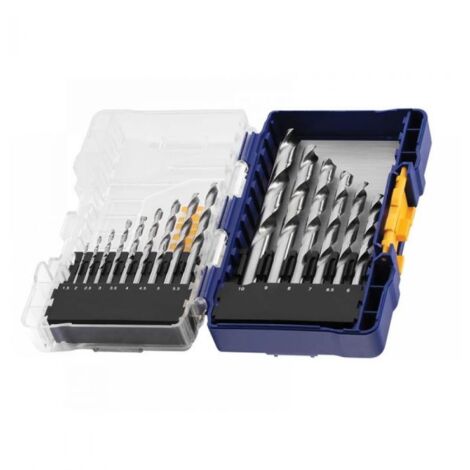 Coffret de 15 forets à métaux HSS Pro 1,5-10 mm - I-IW3031501