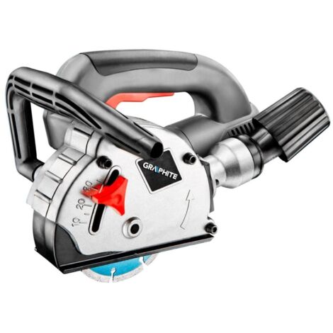 Rainureuse murale en graphite 1320 W - rainures précises, travail rapide