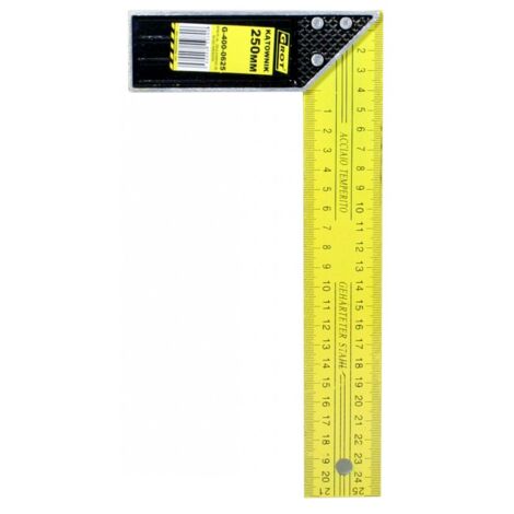 ÉQUERRE DE CHARPENTIER 250 MM - G-400-0625