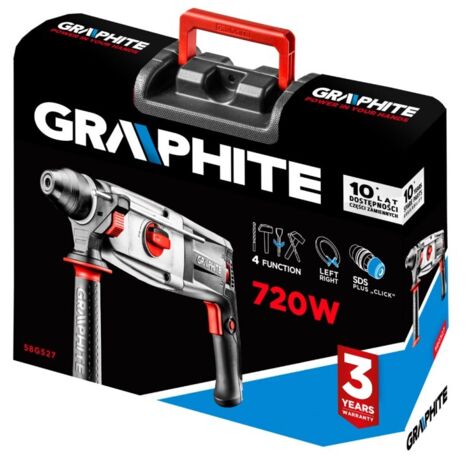 Marteau perforateur burineur SDS+ 720 W pour percer brique sans effort ...