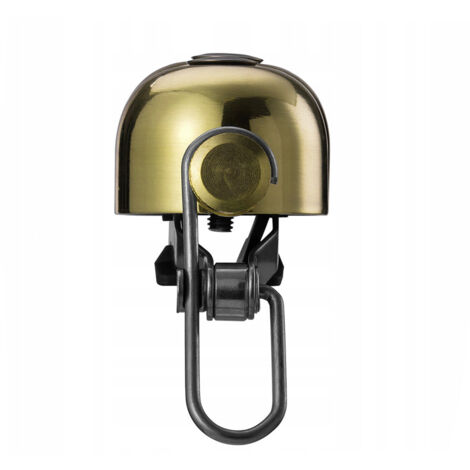 Sonnette de vélo rétro - dorée