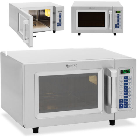 Four micro-ondes professionnel 100 programmes 25L 1550W
