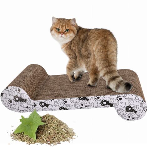Griffoir pour chat en carton 28x60