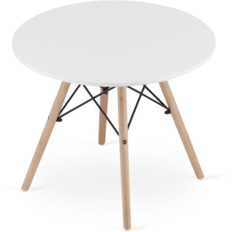 Table ronde MAKSI 60 cm - blanc