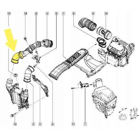 DURITE TURBO RENAULT KADJAR III 1.5 dCi