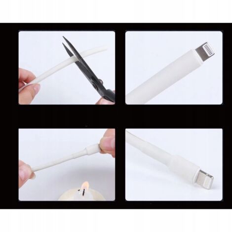 Tubo termorestringente trasparente 18mm 1m