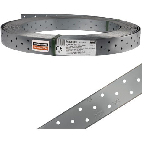 Ruban perforé 40x20mm x 25m