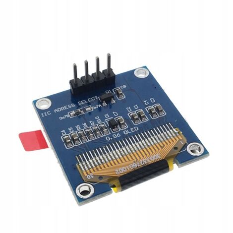 Écran OLED 0,96 Arduino I2 SSD1306 BLEU