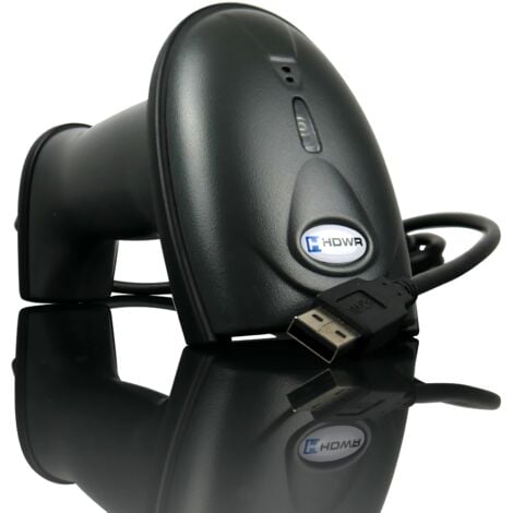 Lecteur de codes-barres 1D portable, laser, filaire, classe IP54 HD-SL62