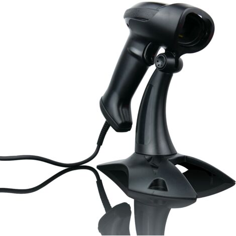 Lecteur de code QR avec support et mode automatique, scanner de codes ...