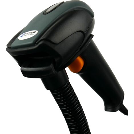 Scanner de codes-barres avec support et numérisation automatique USB HD29A