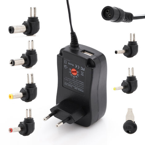 Alimentation universelle avec tension de sortie réglable 3V 4,5V 5V 6V ...