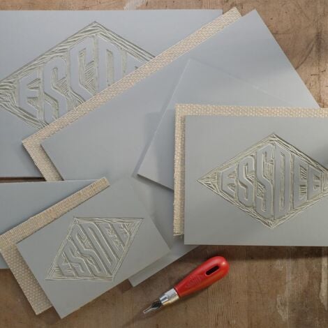 Ciseau à linogravure 1pc Essdee pour impression en relief linoléum lame ...